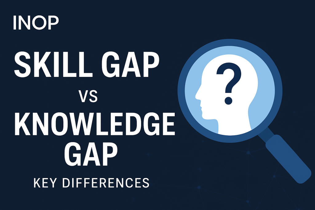 Skill Gap vs Knowledge Gap: Key Differences Explained | INOP
